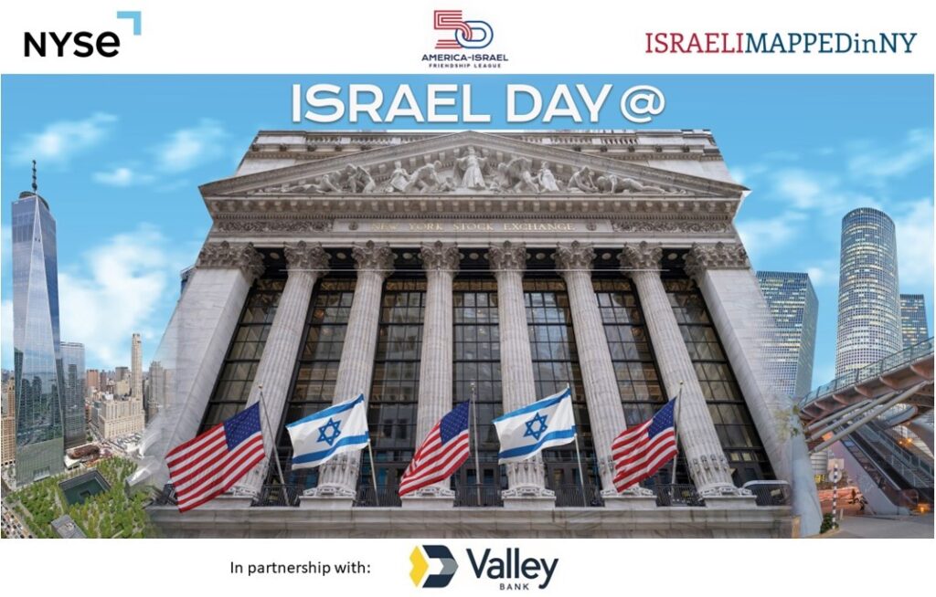 Press Release NYSE - America-Israel Friendship League